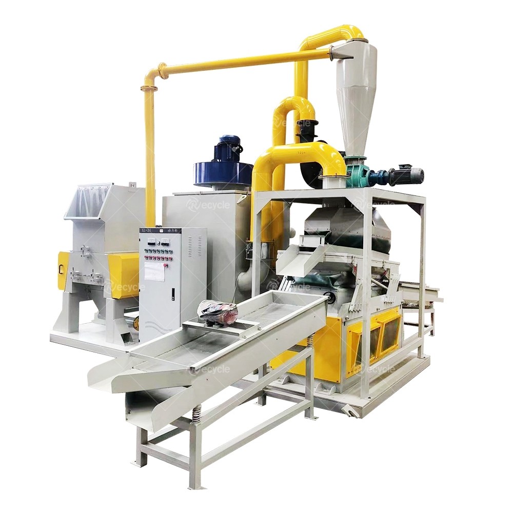Advanced Copper Wire Granulating Separating Recycling Equipment with ...